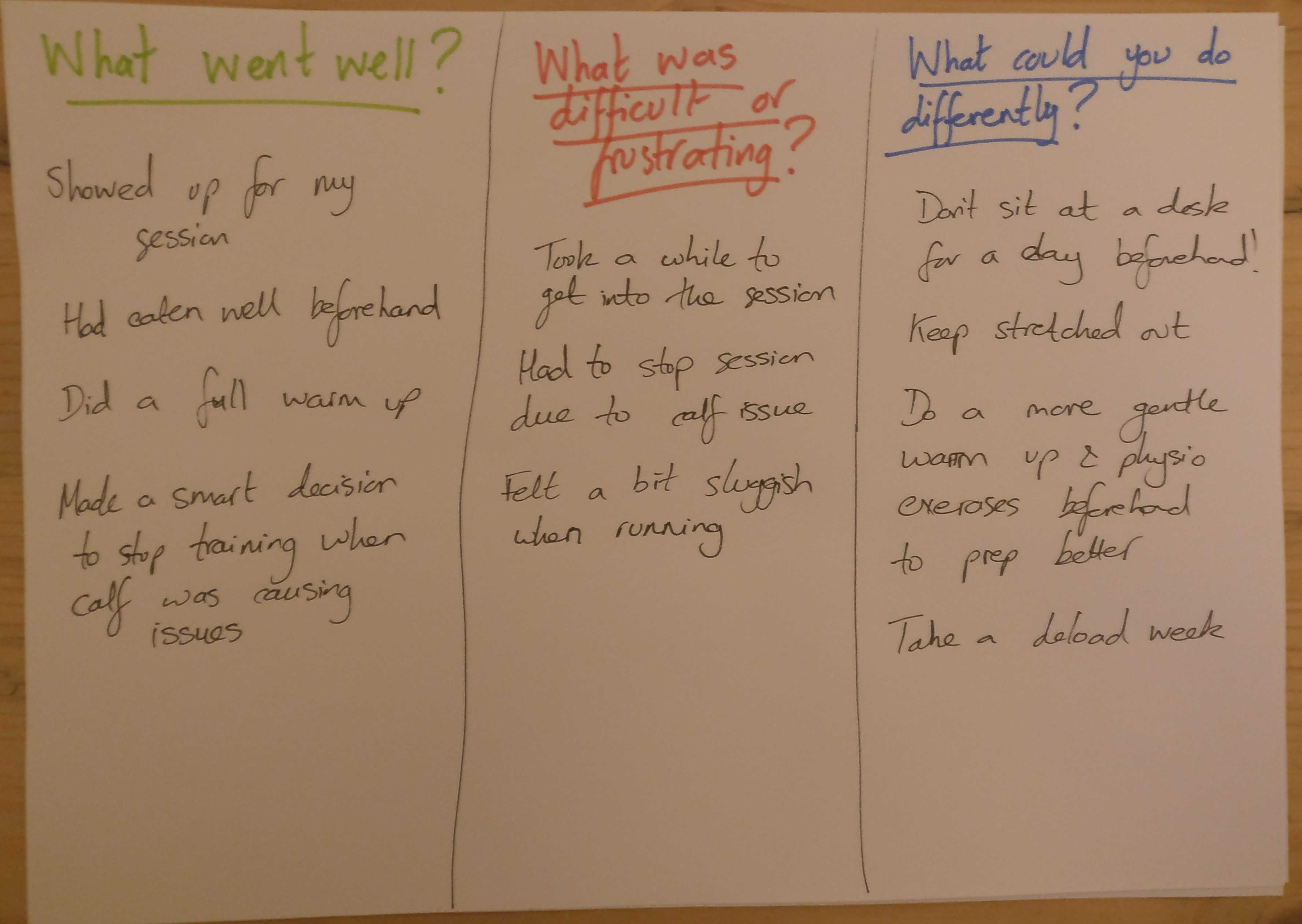 Review & Reflect.. It's How You Make Progress