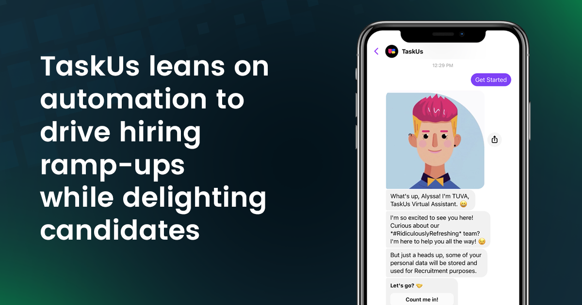 TaskUs leans on automation to drive hiring ramp-ups while delighting ...