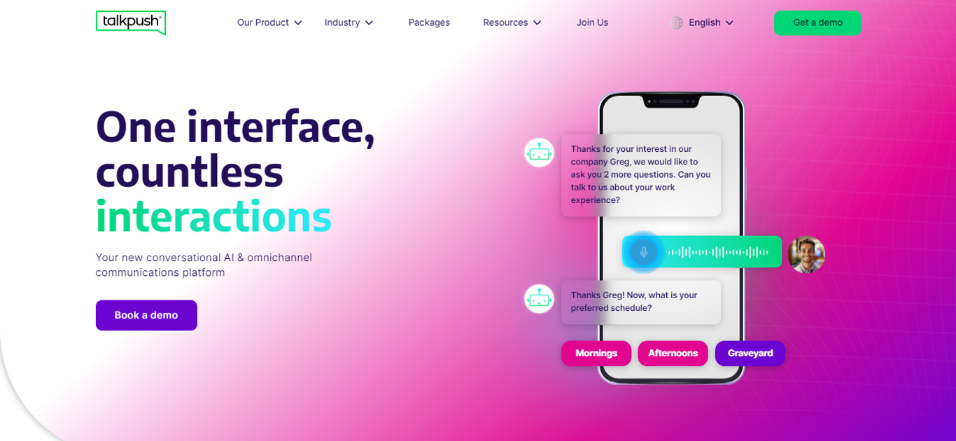 One interface, countless interactions