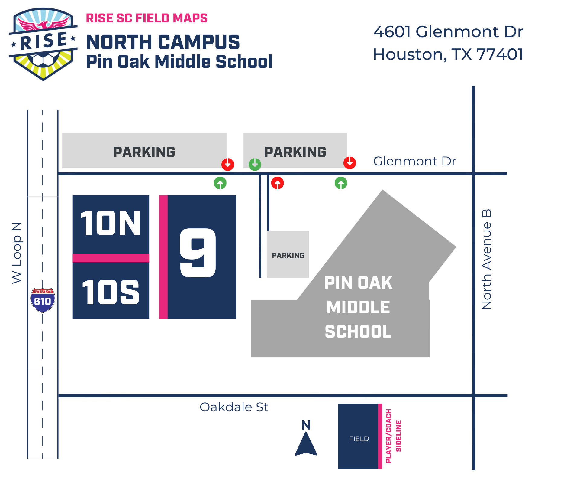 Locations | RISE Soccer Club