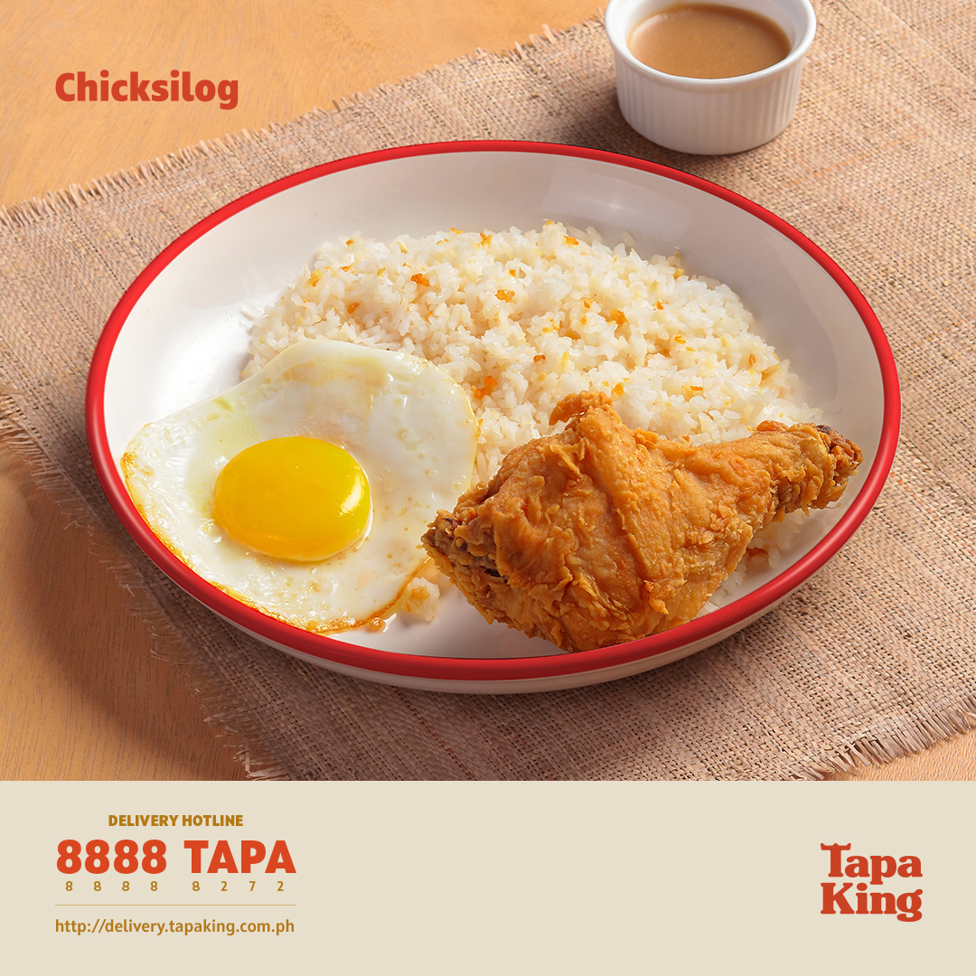 Tapa King's Fried Chicksilog Comeback 🍗