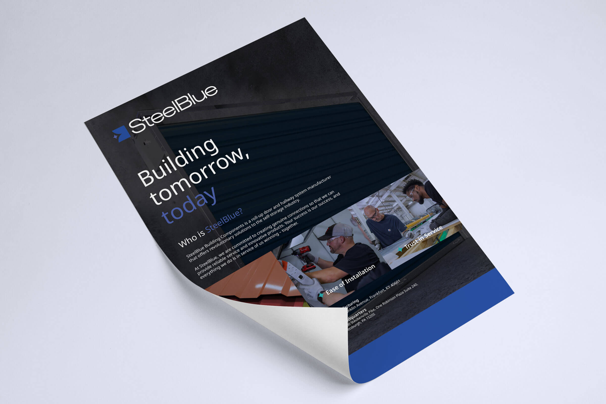 SteelBlue - Building tomorrow, today