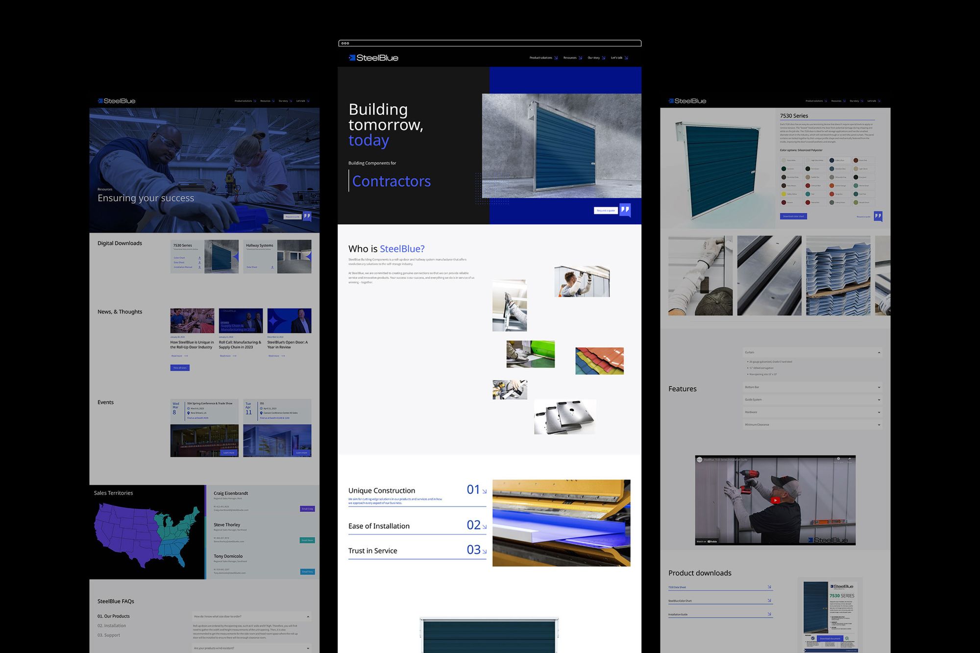 SteelBlue - Building tomorrow, today
