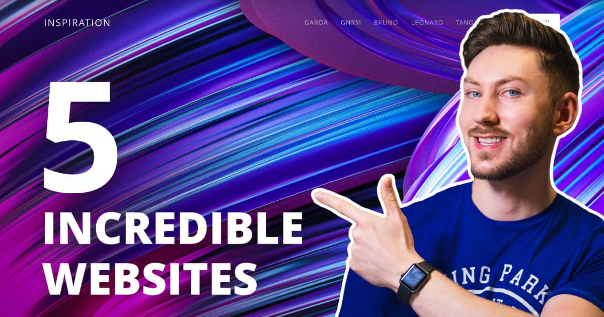 Web Design Inspiration 2021: 5 Incredible Websites | AQ.ie