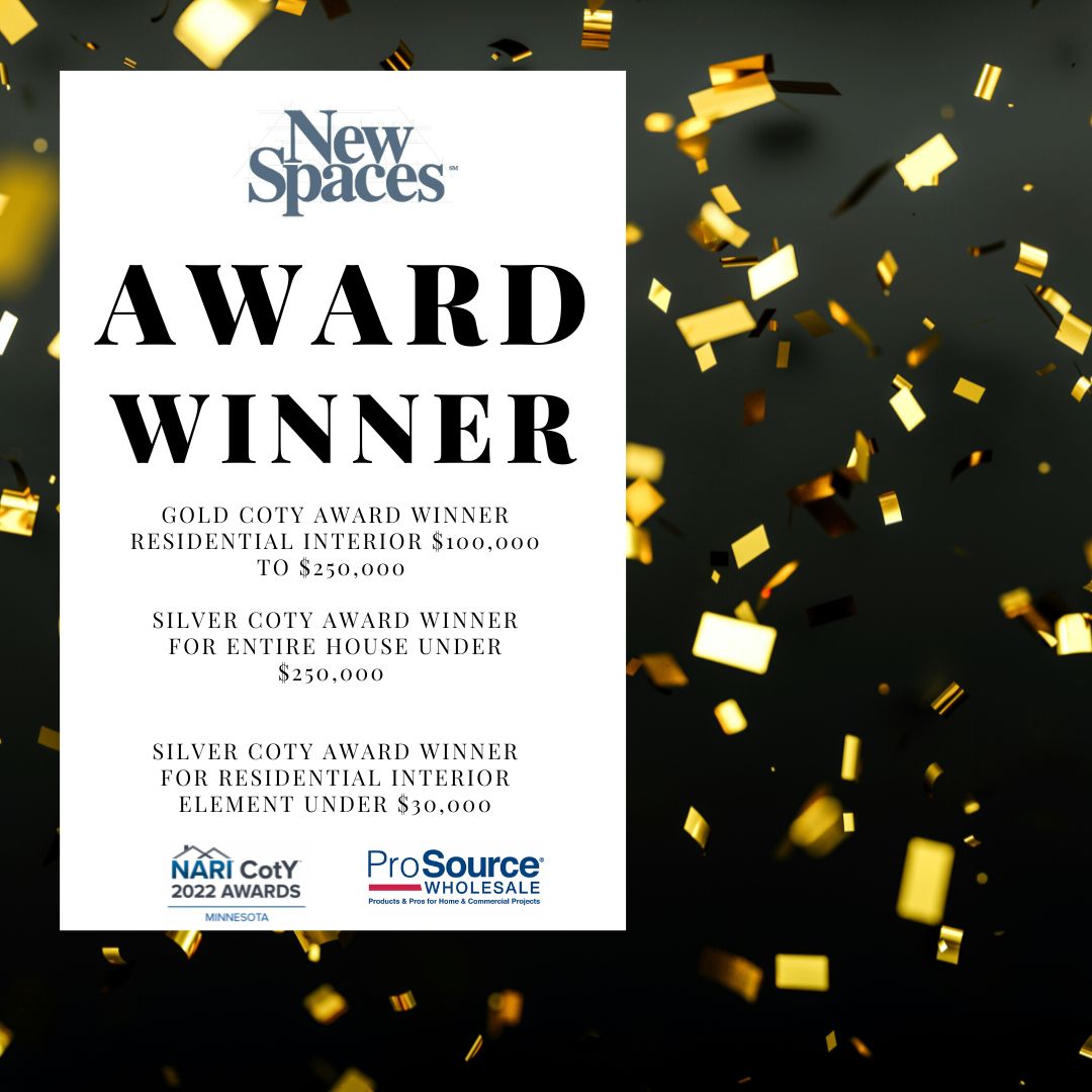 New Spaces Design Build Remodel wins 2022 NARI MN Gold & Silver Awards
