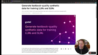 Creating Diverse LLM Training Data with Gretel Navigator - Video