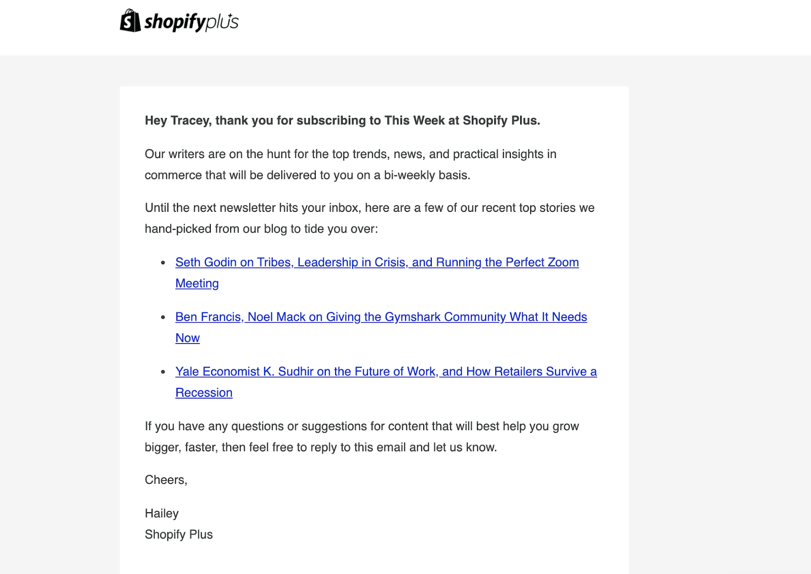 12 Welcome Email Examples & Pro Tips for Any Business