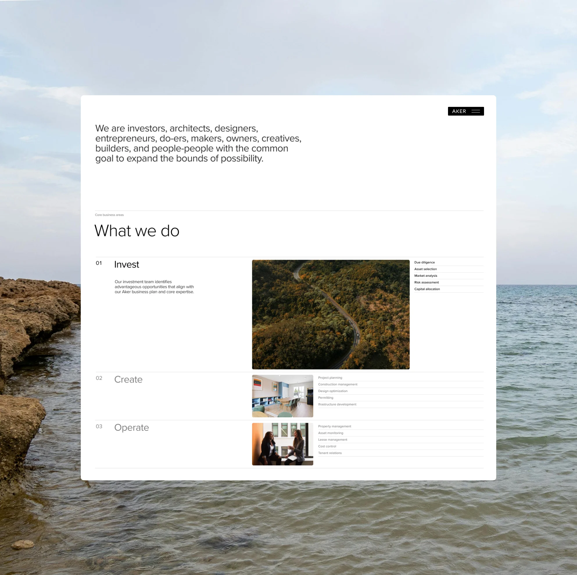 Aker / Aker Companies / No Walls Studio / Consumer Insights, Branding ...