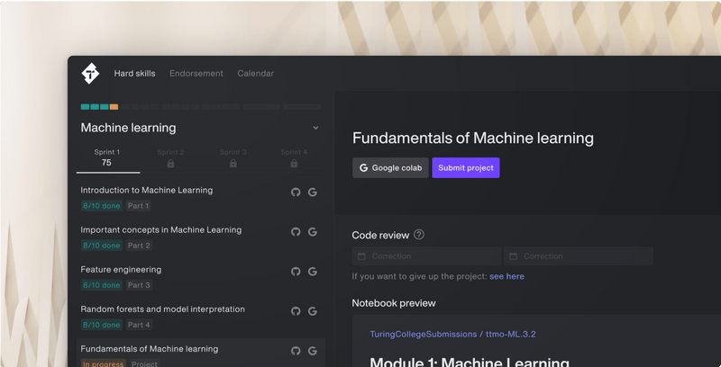 How it works | Turing College