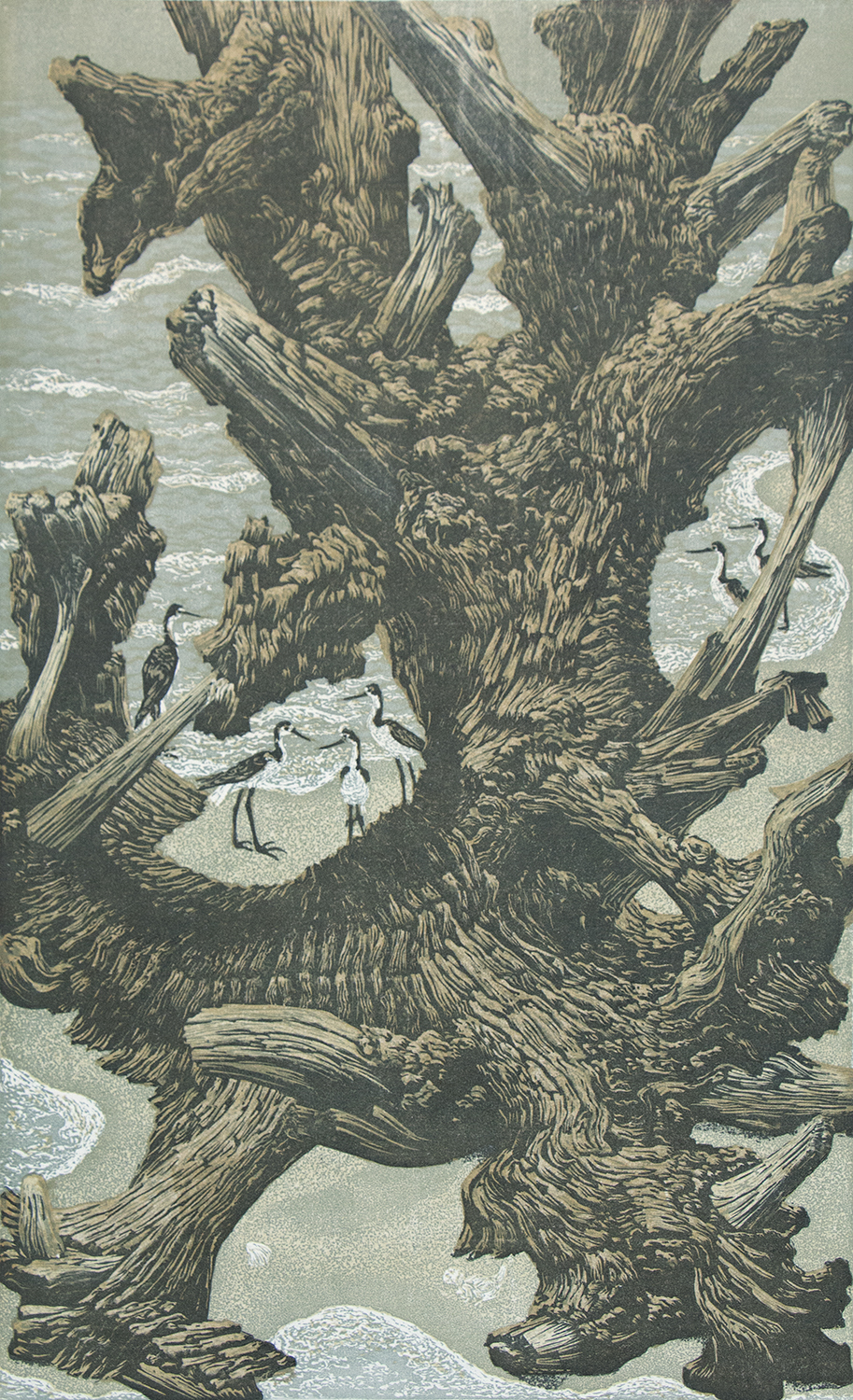 Janet Turner - Roots and Stilts, 1952 - Jody Klotz Fine Art