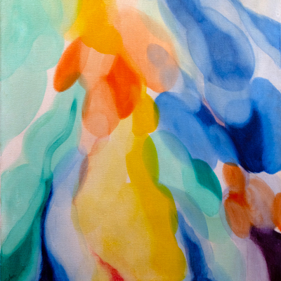 Alice Baber | Colors of the Rainbow - Jody Klotz Fine Art