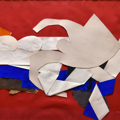 Perle Fine - Last Lap #1 (Fold over Drawing #7), 1959 - Jody Klotz Fine Art