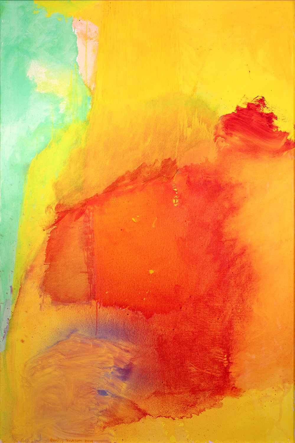 Emily Mason - See Through, 2014 - Jody Klotz Fine Art