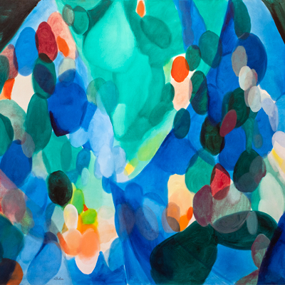 Alice Baber | Colors of the Rainbow - Jody Klotz Fine Art