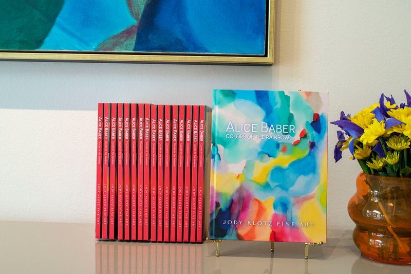 Alice Baber | Colors of the Rainbow - Jody Klotz Fine Art