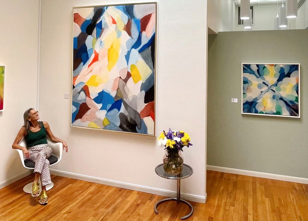 Alice Baber | Colors of the Rainbow - Jody Klotz Fine Art