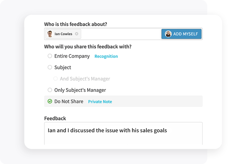 Continuous Feedback Software - PerformYard