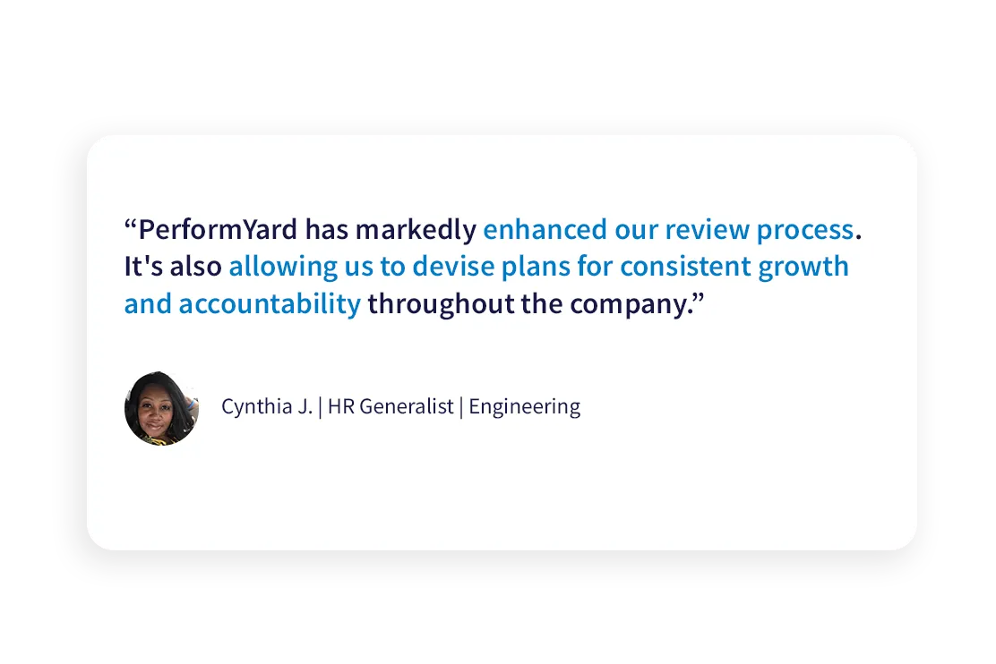 PerformYard Reviews - Learn Why HR Pros Trust PerformYard