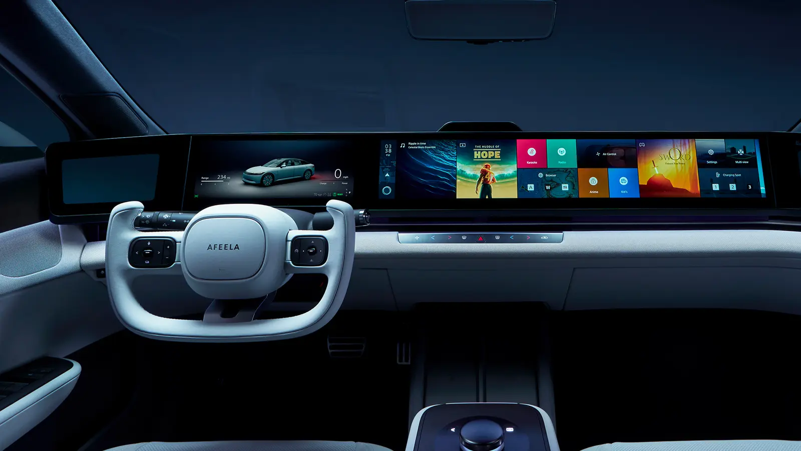 Afeela Unveils Updated Sedan, Details Software Features | GreenCars