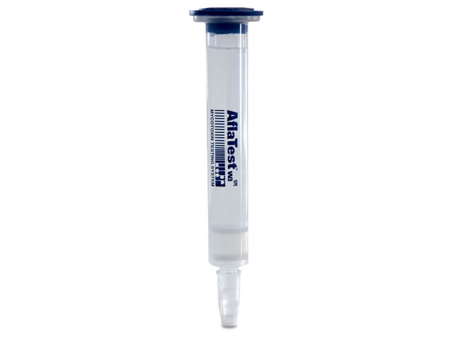 Detect Aflatoxins by LC or LC/MS/MS with Fast-Flow AflaTest WB SR