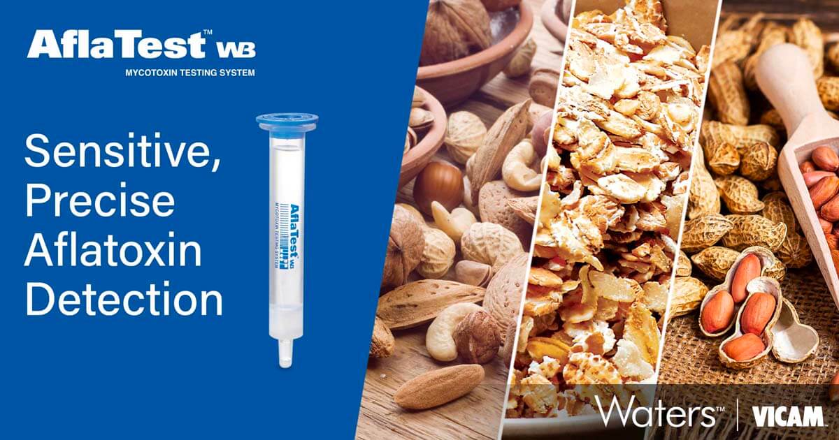 Detect Aflatoxins by LC or LC/MS/MS with Fast-Flow AflaTest WB SR