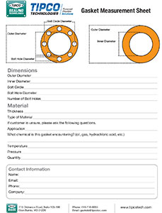 Custom Cut Gaskets and standard - shop online