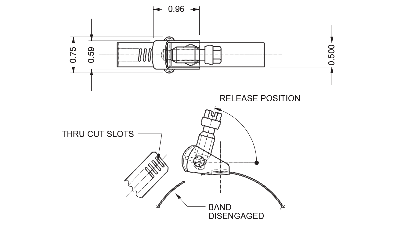 Quick Release Stainless Steel Type F Clamp