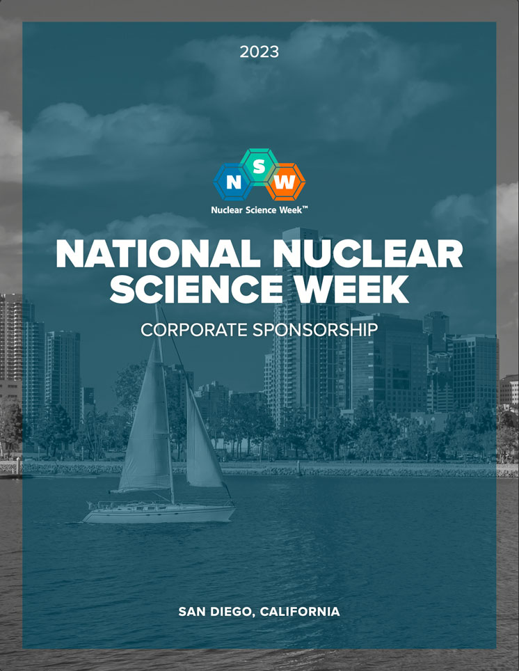 Become a Sponsor - Nuclear Science Week
