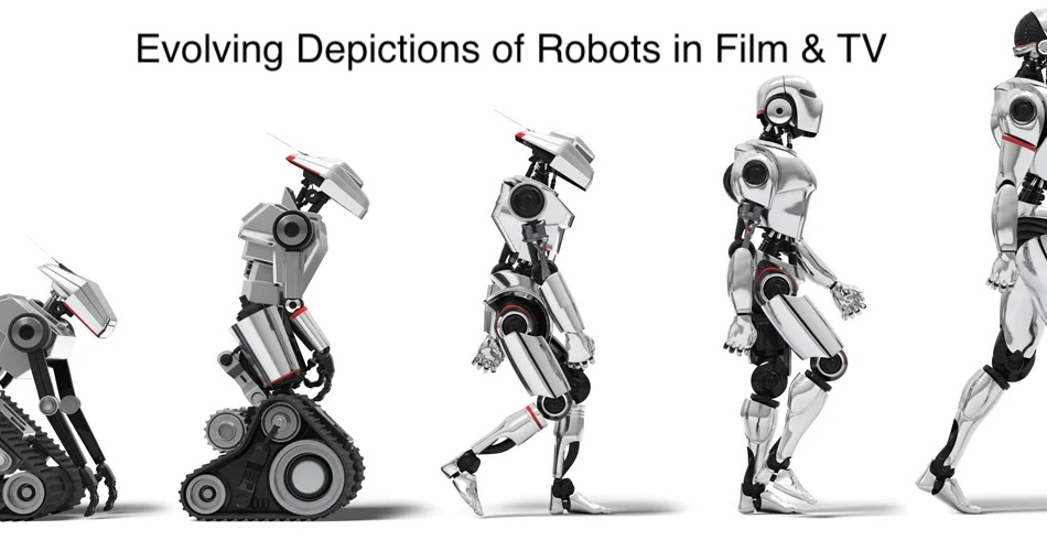 Evolving Depictions of Robots in Film and TV