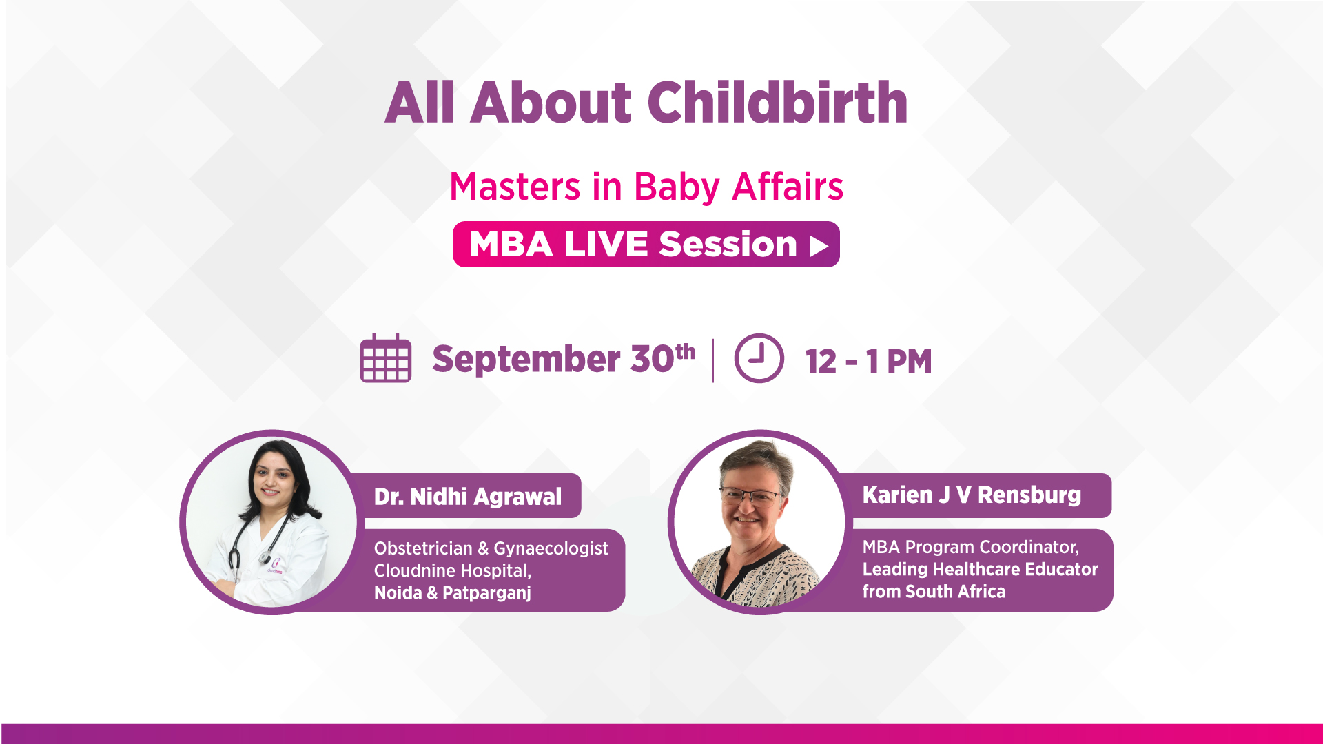 Cloudnine's All About Childbirth Session
