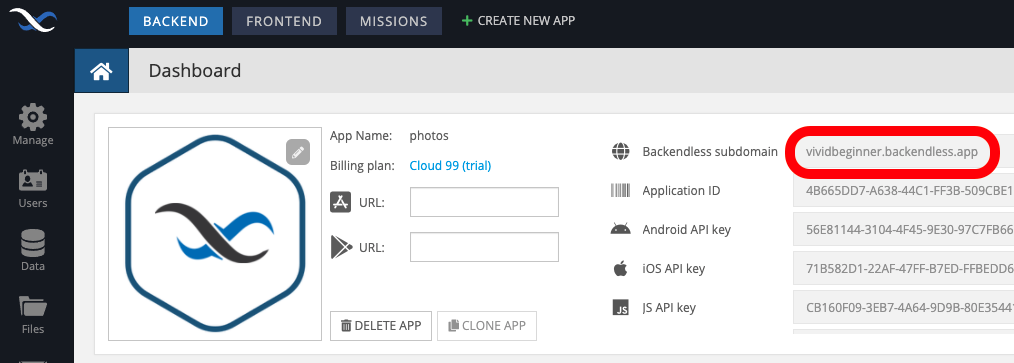 Build a mobile Frontendless photo sharing app using Figma and Backendless