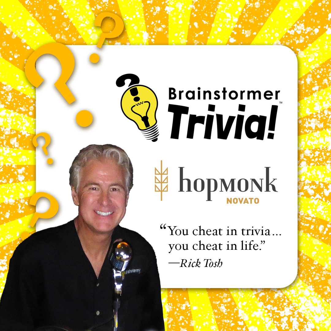 Brainstormer Trivia Night at HopMonk - Novato