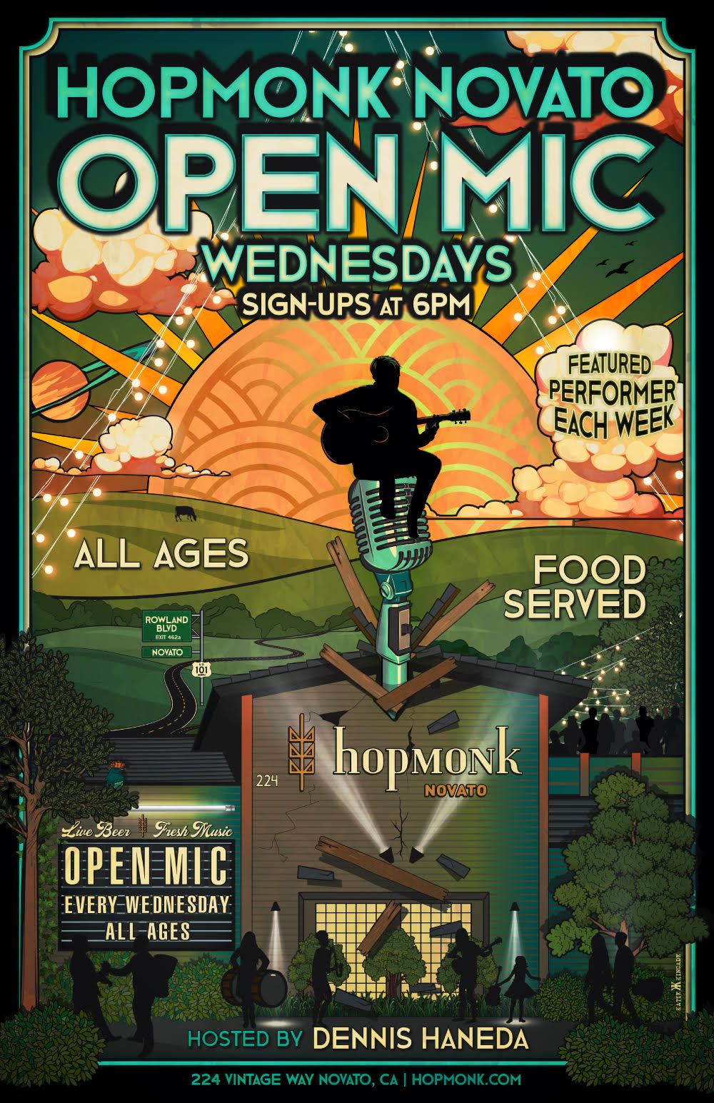 Open Mic Night at HopMonk Tavern - Novato