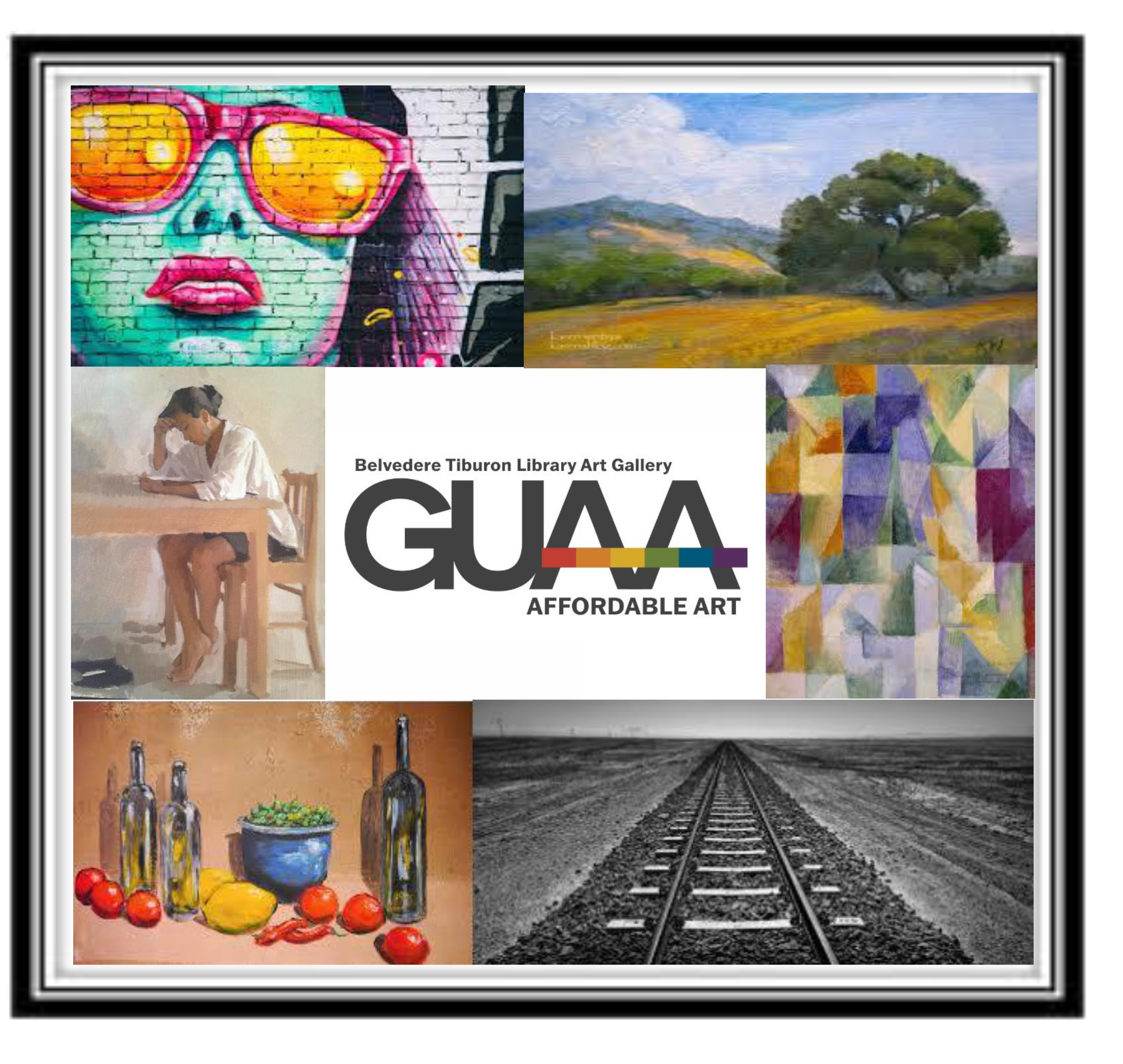 10th Gently Used Art Auction at Belvedere Tiburon Library - Tiburon
