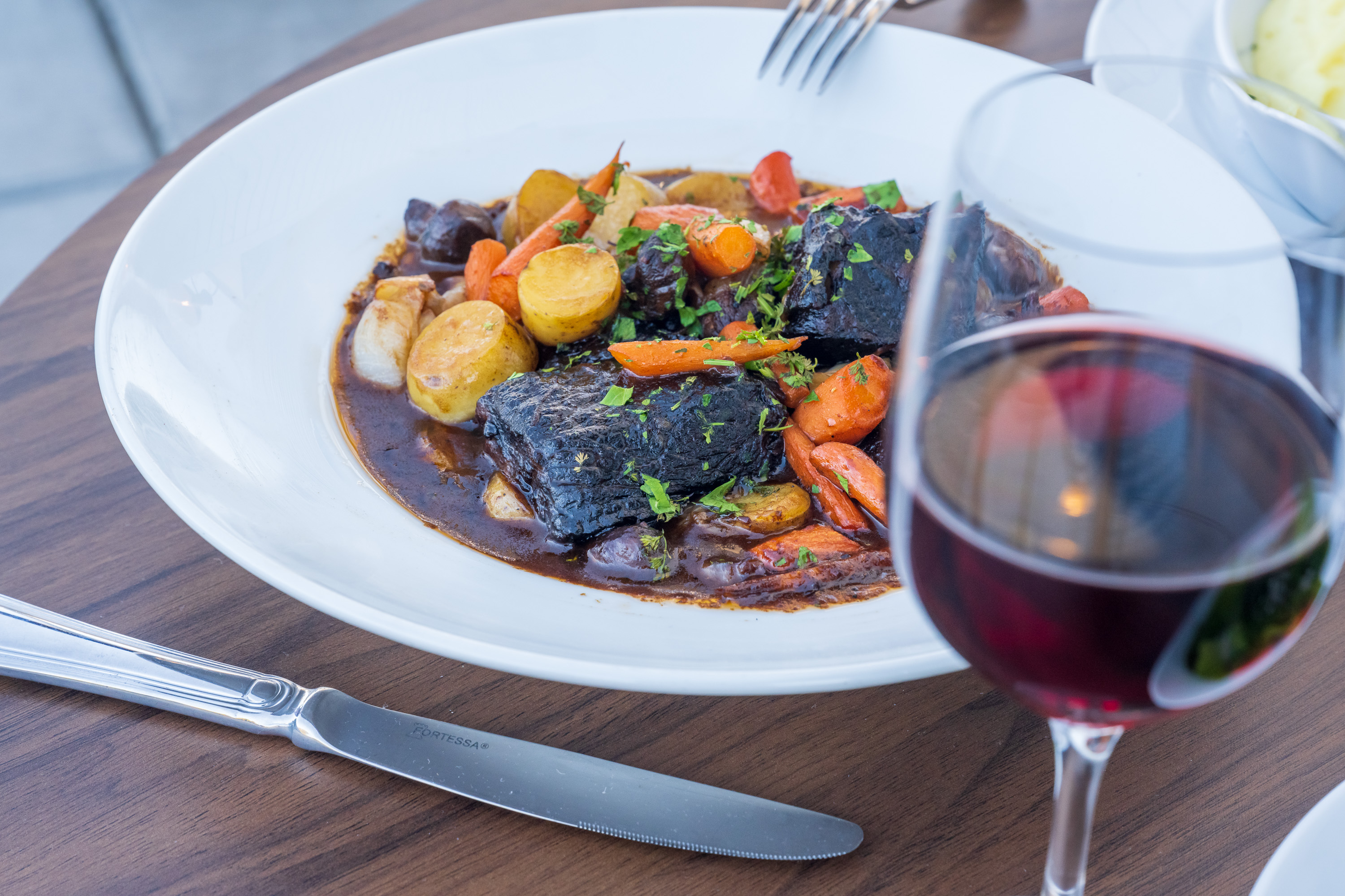 Petite Left Bank in Tiburon Celebrating the St. Vincent Wine Festival