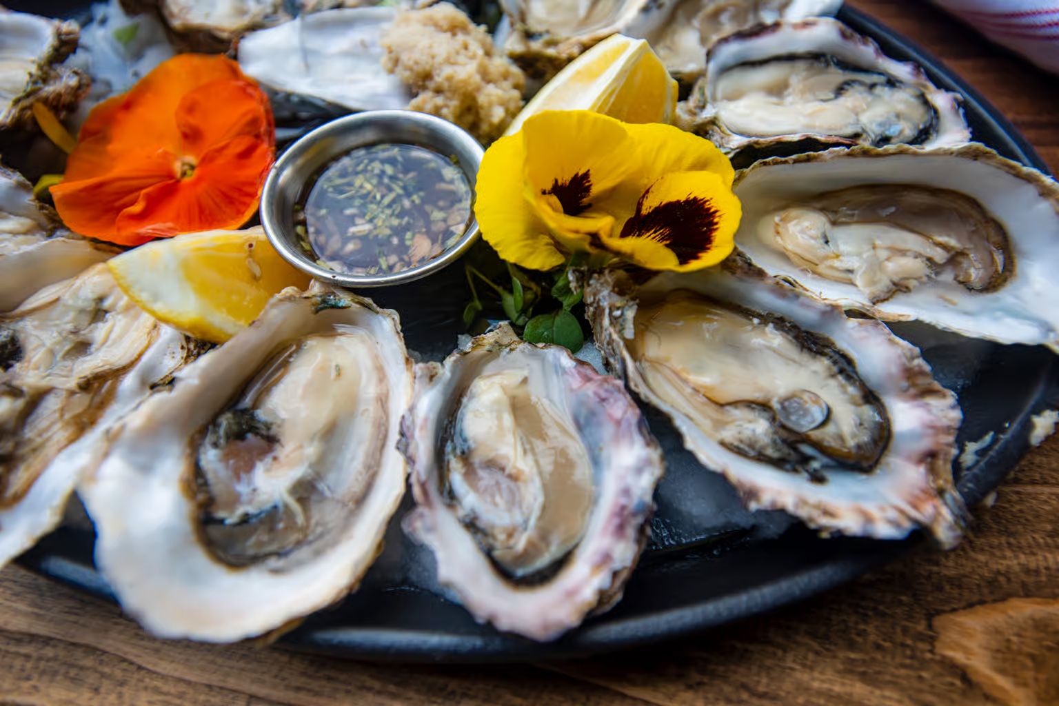 Left Bank Brasserie Larkspur Celebrating Oyster and Loire Wine Week ...