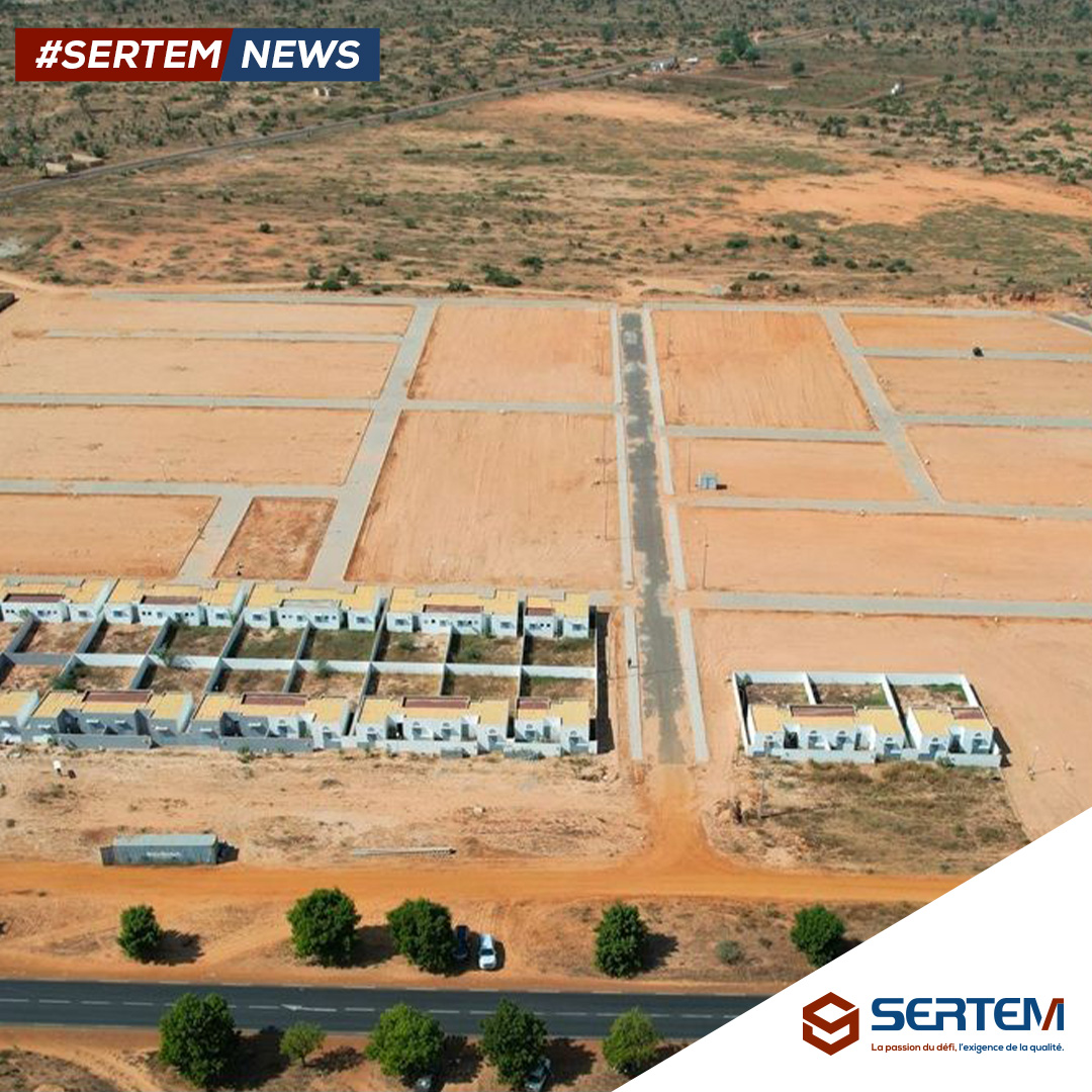 Inauguration ceremony for the 100,000 homes on the SN HLM site.