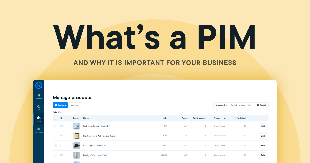 What is PIM & why it is important for your business | KatanaPIM