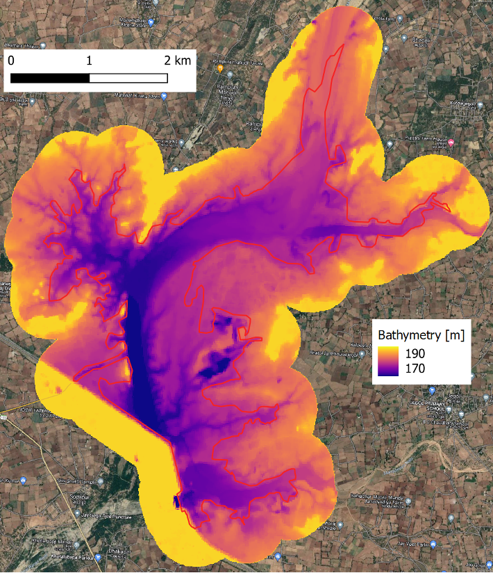 Reservoir Bathymetry and Water Accounting in Irrigated Systems using ...