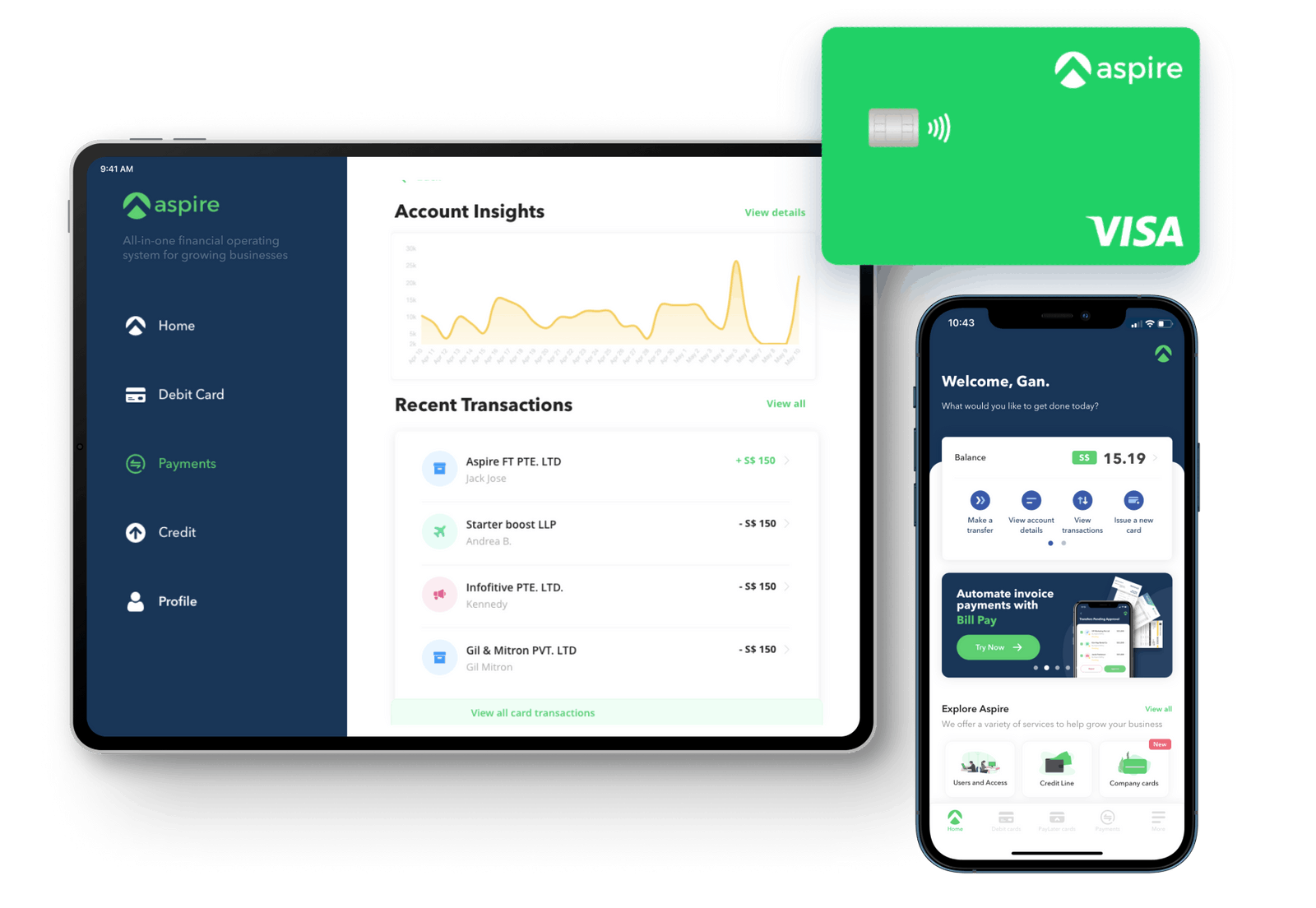 The Best Digital Business Account | Aspire
