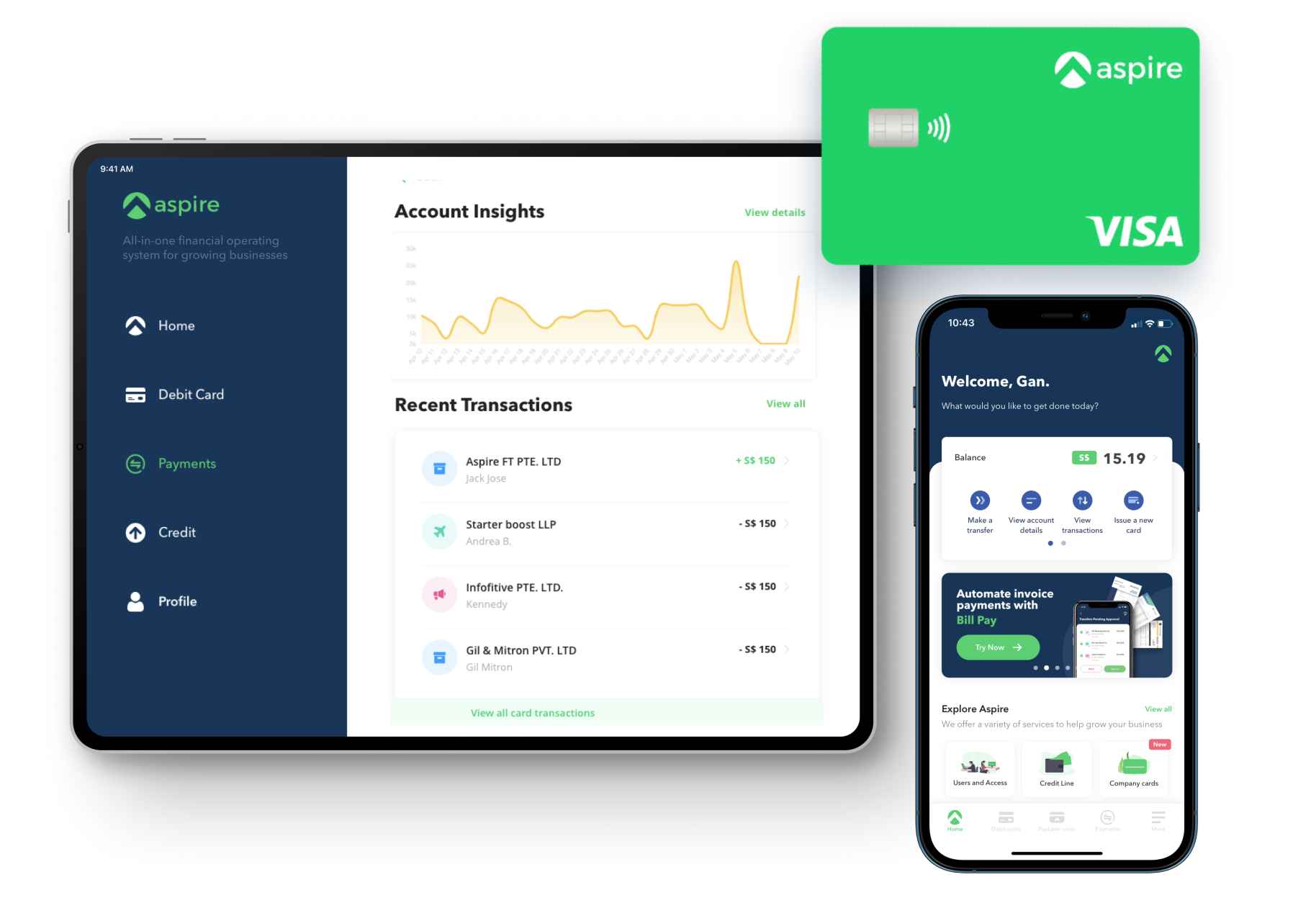 The Best Digital Business Account | Aspire