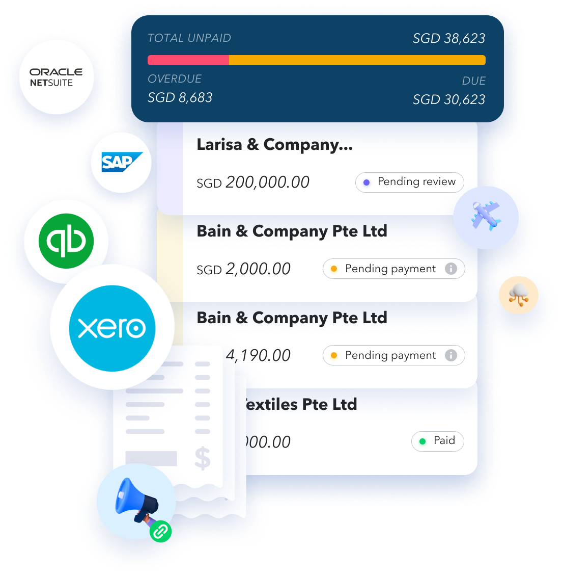 Manage your payables from a single platform
