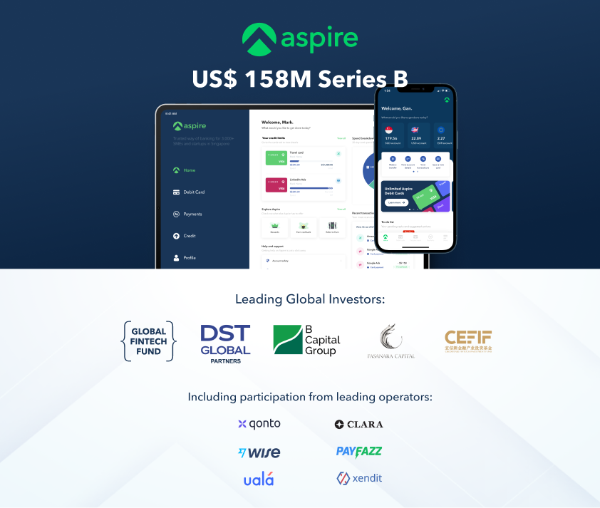 Aspire raises US$158 Million series B round to double down on its All ...