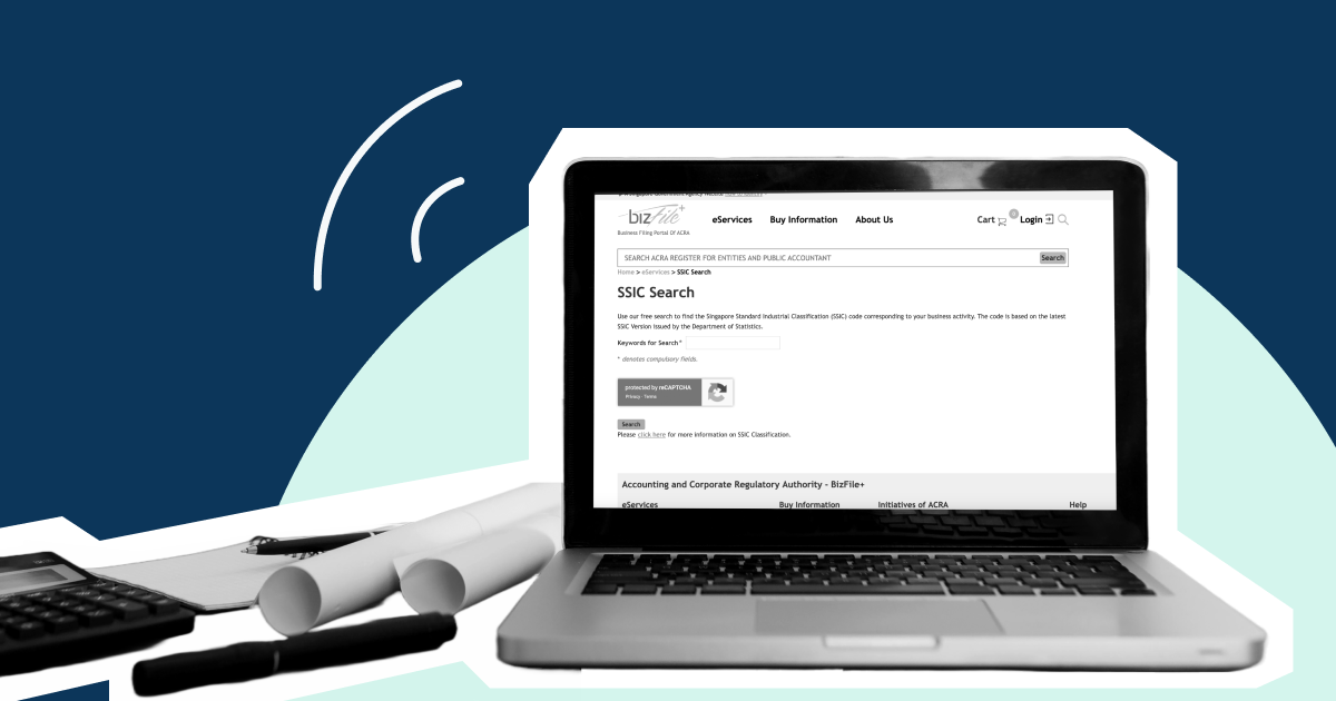 How To Find Your Company’s SSIC Code on ACRA BizFile+