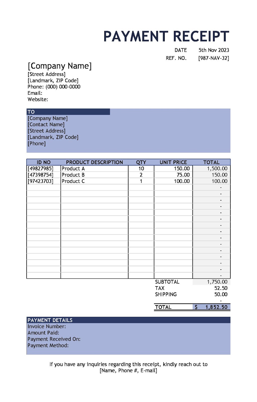 Invoice vs Receipt vs Purchase Order vs Bill - Understand the Difference