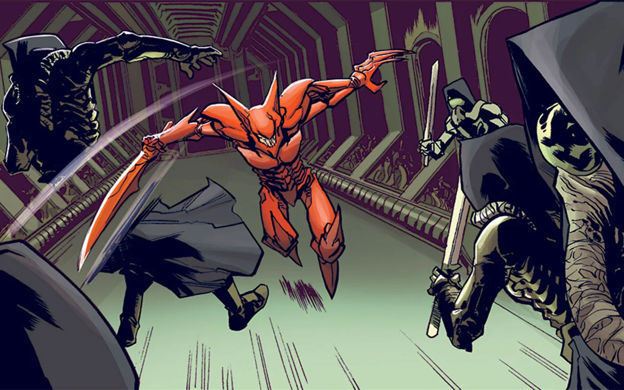 Slave Zero X Comic Interview with Comic Book Club / Ziggurat Games