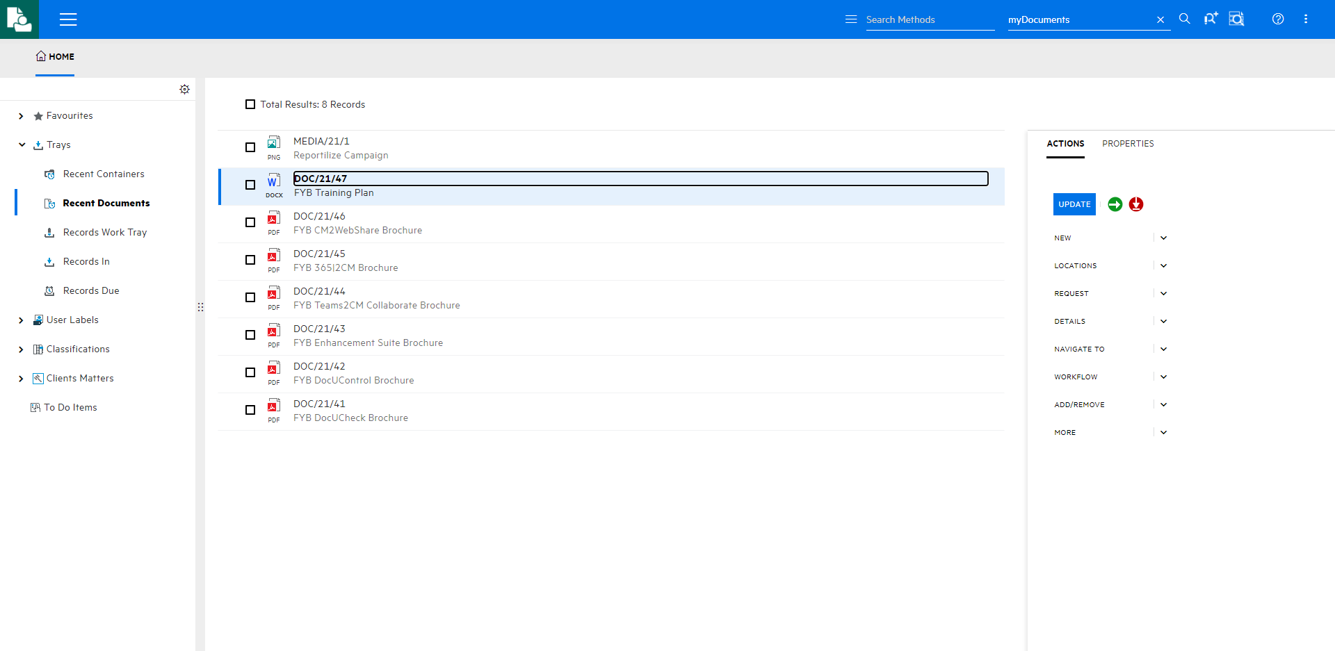 Content Manager 10 New Features, Enhancements, Release Notes