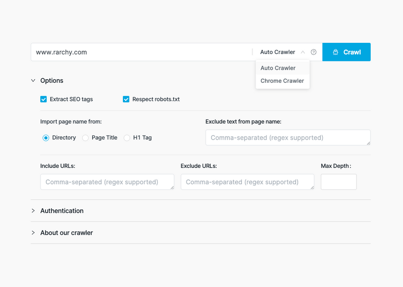 Free Visual Sitemap Generator (Website Crawl) | Rarchy