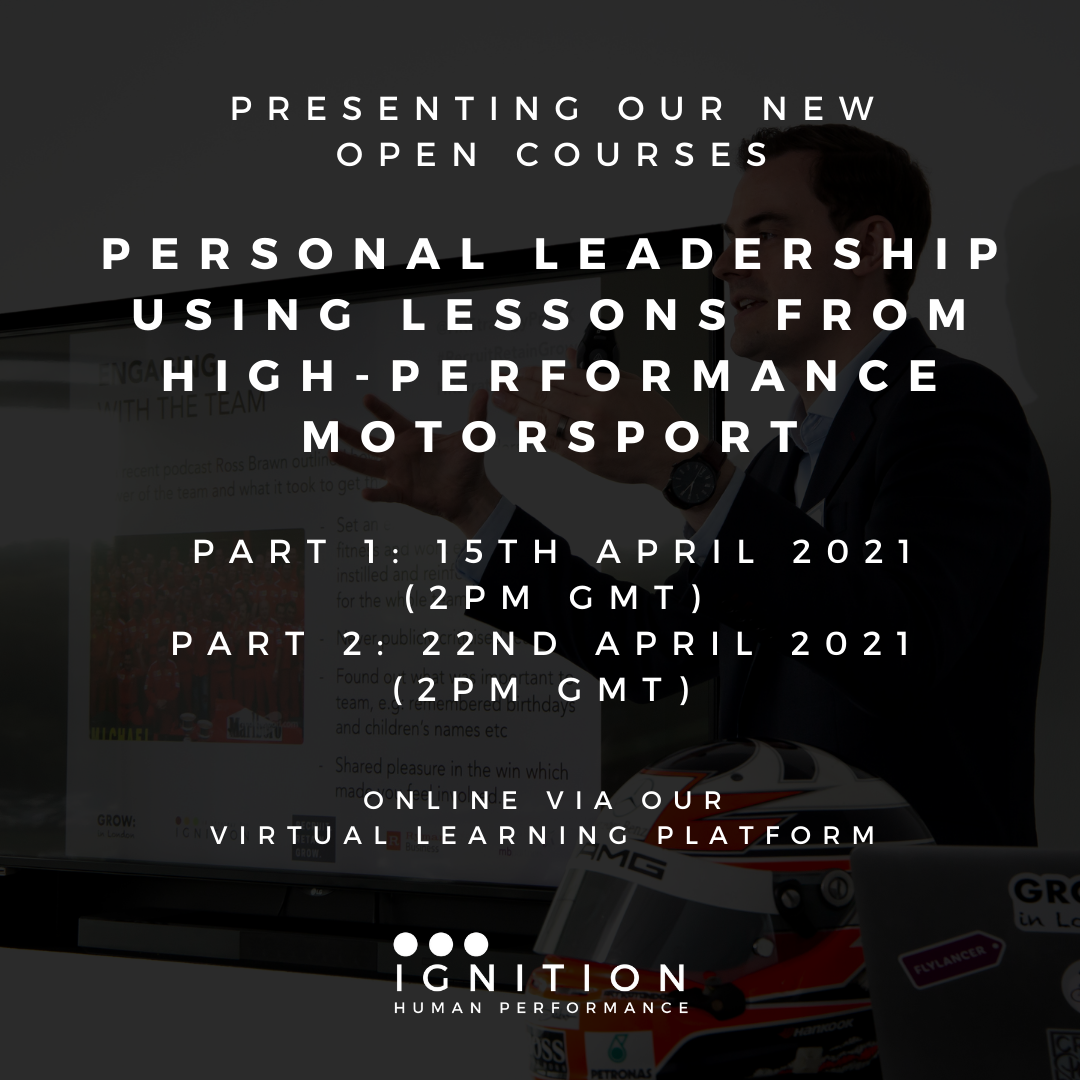 Ignition’s Leadership & Teamwork Learning and Development series ...