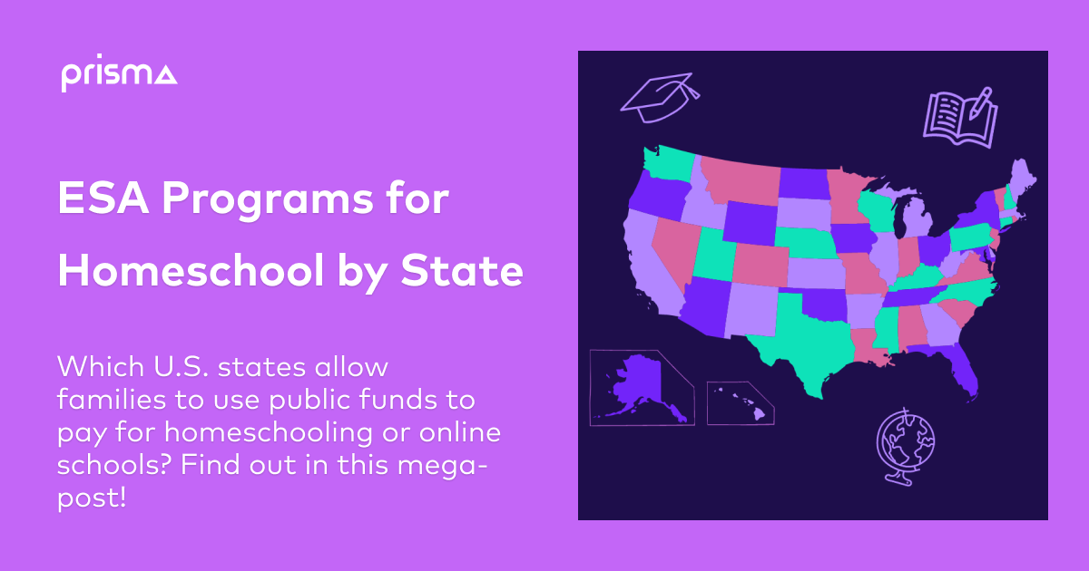 ESA Homeschool Guide: How to Get Funds for Homeschooling by State